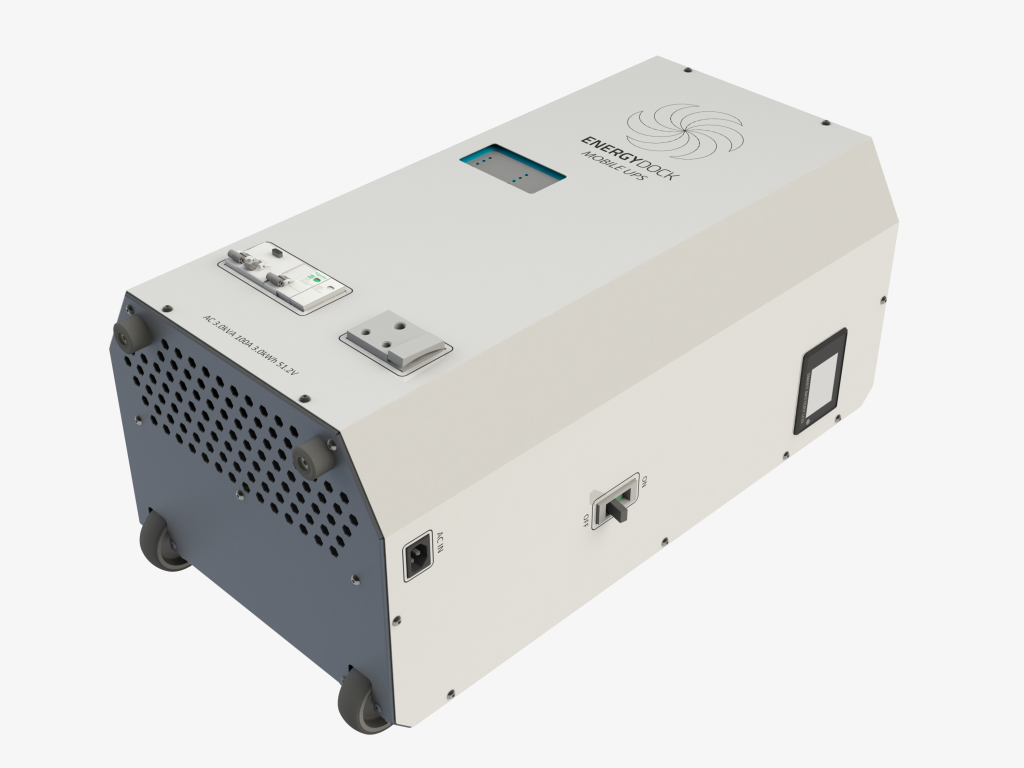 Mobile UPS 3kVA | 3kWh - 5kWh PV Ready